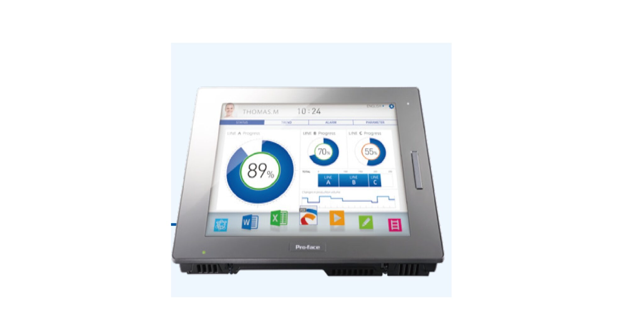 Proface-HMI-SP5000-Series-Flagship-Mode-of-HMI-for-extensive-use-of-information – DICS